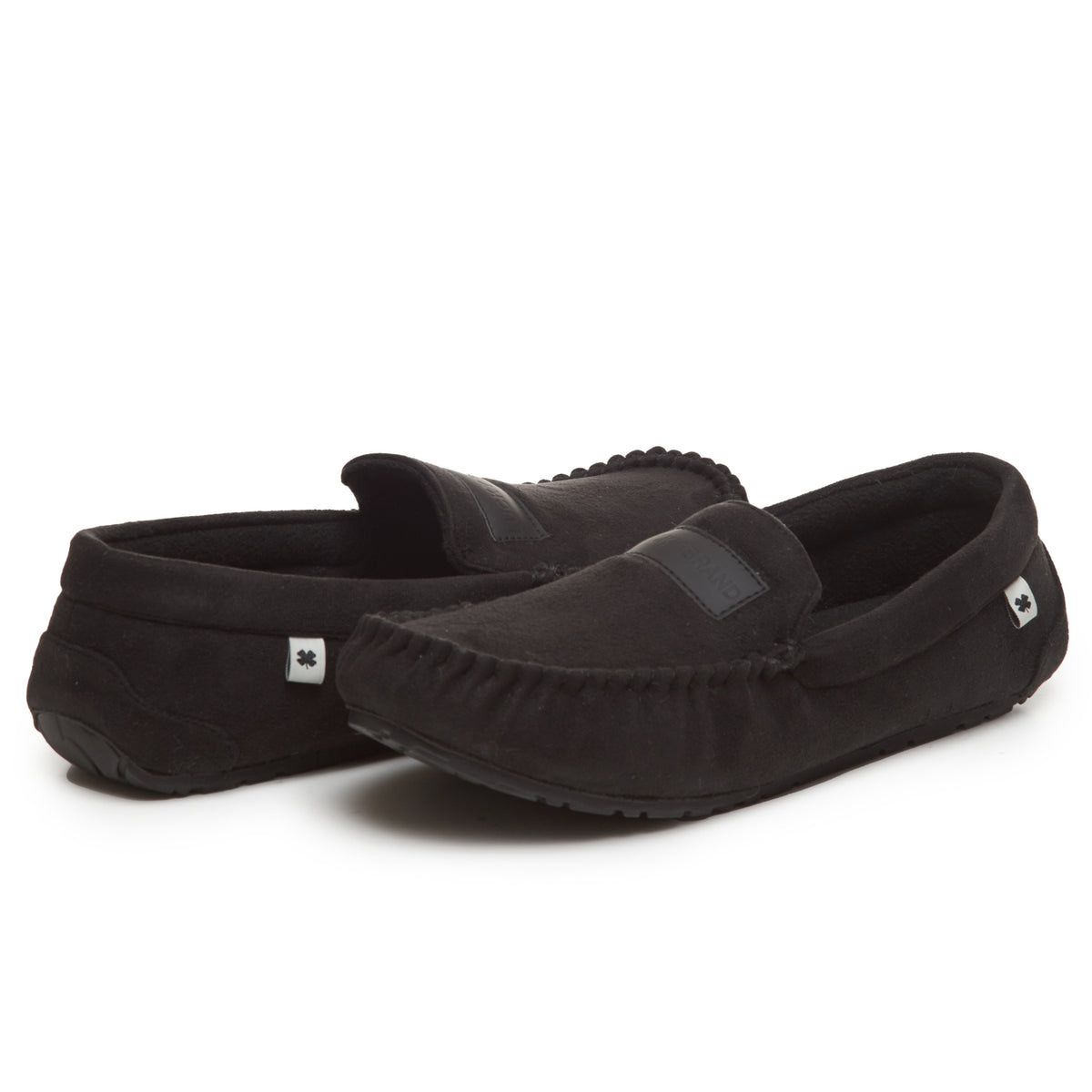 Lucky Brand Mens Micro-Suede Moccasin Loafer Slippers – Ashko Group